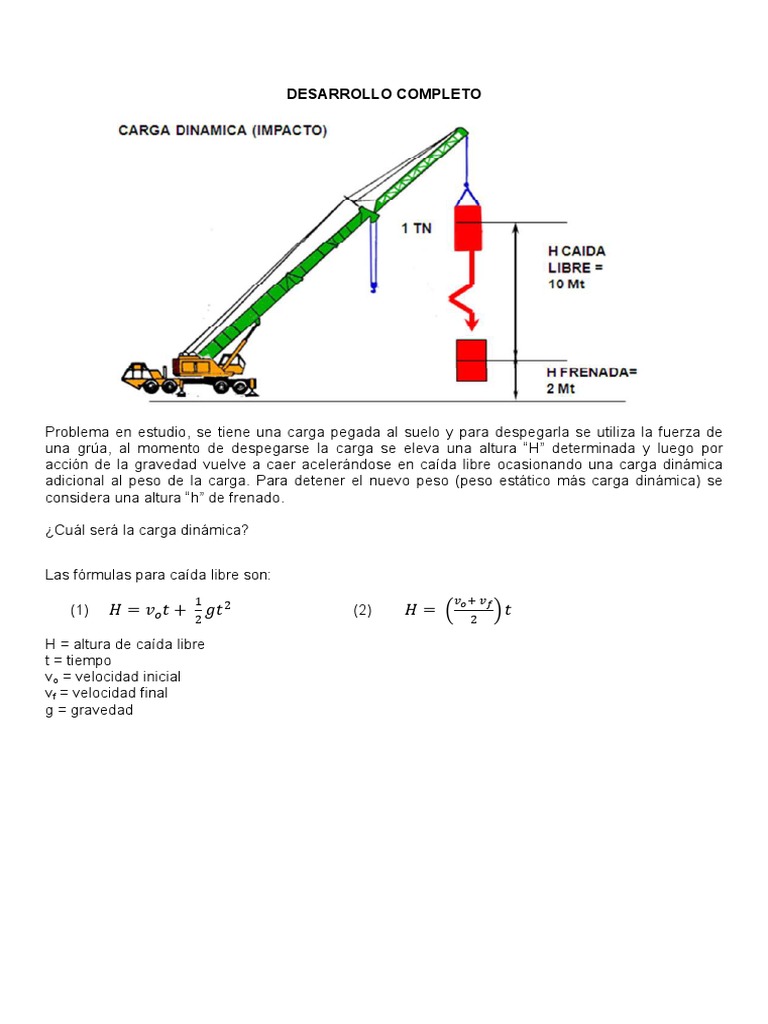 Problema de Carga Dinámica | PDF