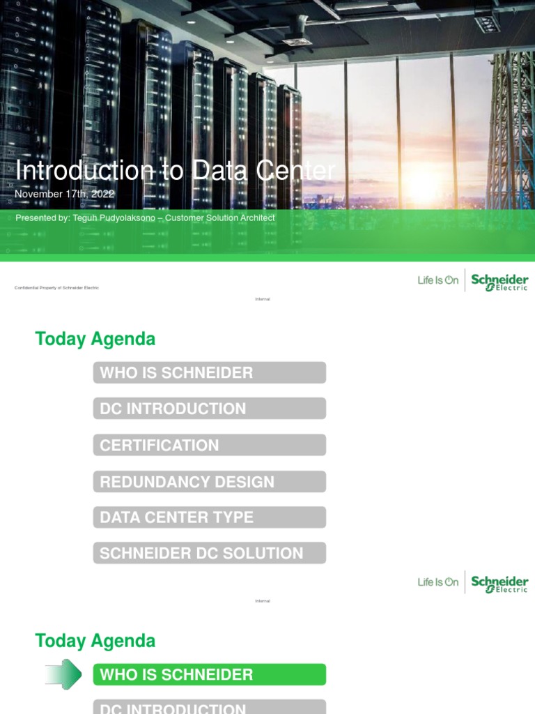 Introduction To Data Center v1.0 | PDF | Data Center | Computing