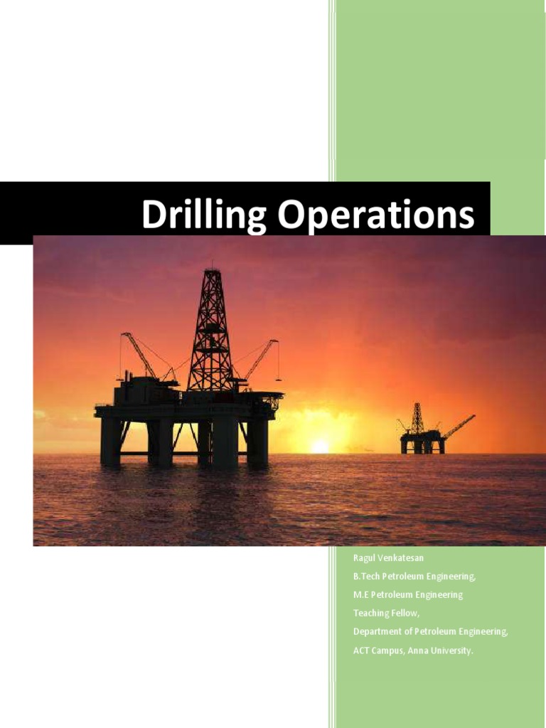 Drilling Operation | PDF