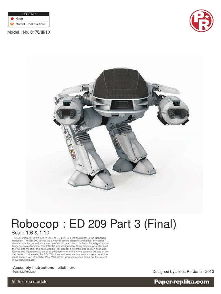 Robocop Ed209 Part3 | PDF