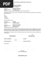 Form Pengajuan Asabri | PDF