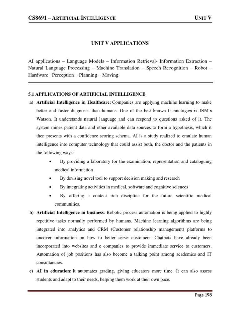 CS8691 Unit 5 | PDF | Information Retrieval | Parsing