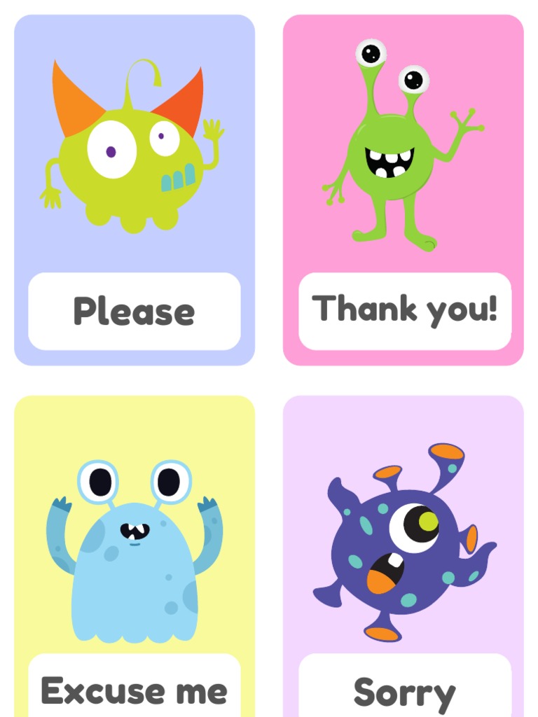 Cute Monsters | PDF