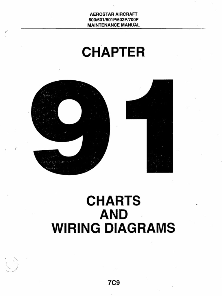 Aerostar Maintenance Manual ATA-91-Charts and Wiring Diagrams | PDF ...