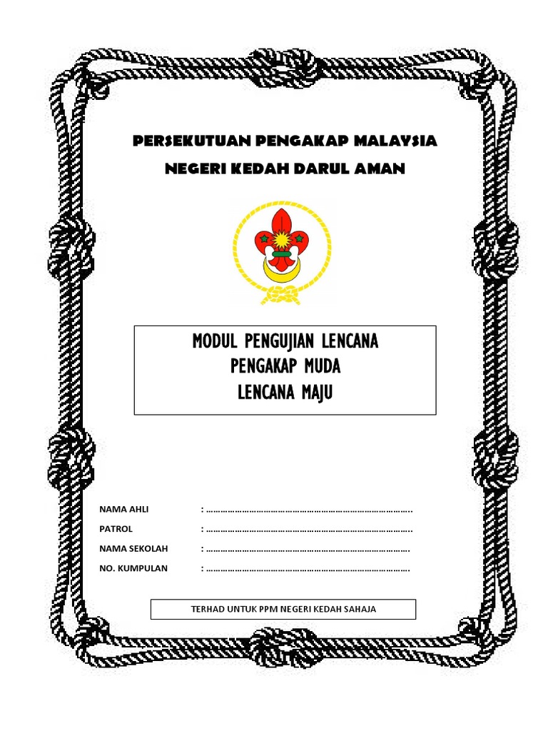 1 Kulit Modul Lencana Maju | PDF