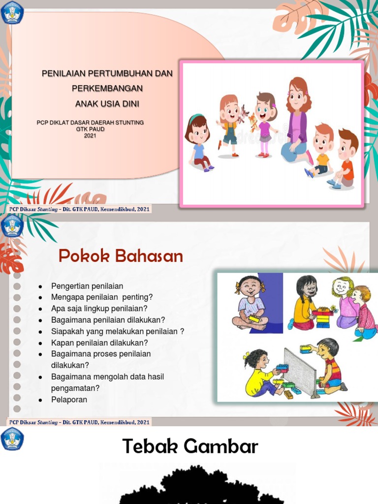 Penilaian Perkembangan AUD - PCP 10 | PDF