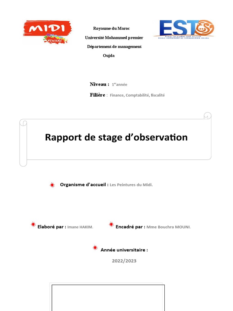 Rapport D'obser | PDF