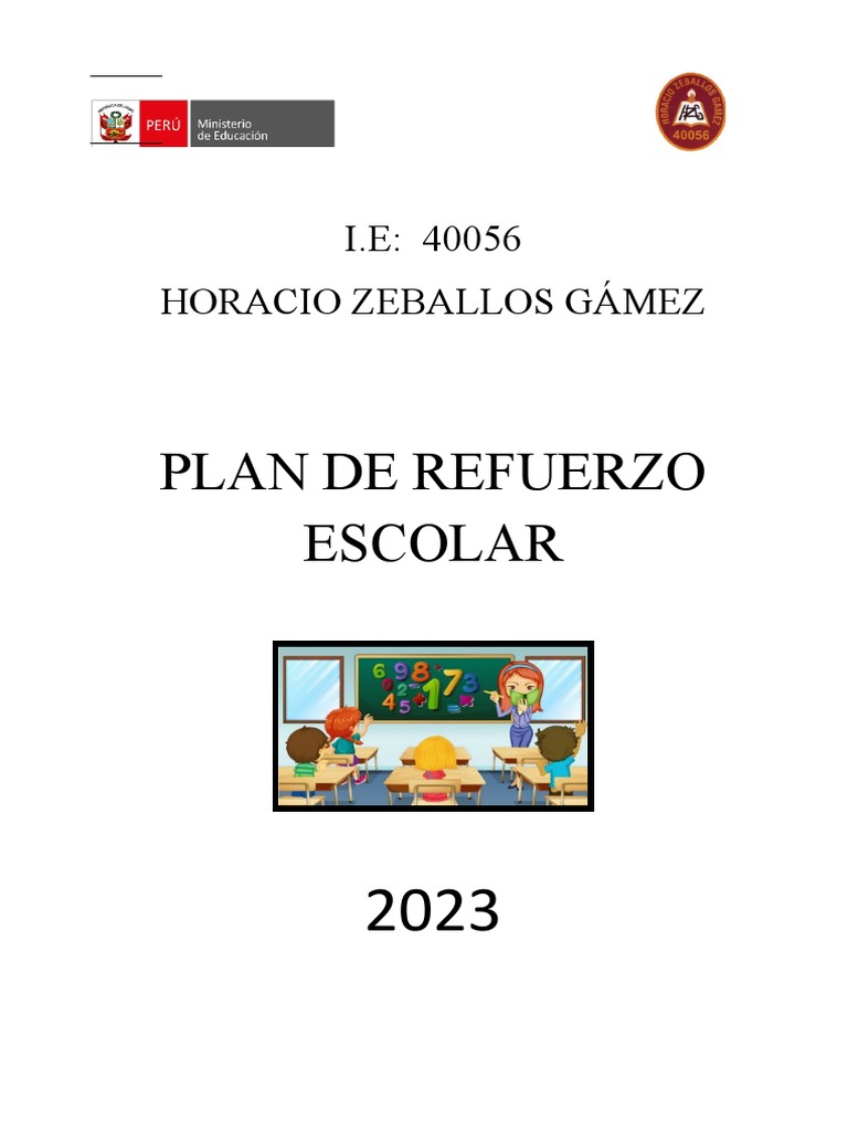 Refuerzo Escolar | PDF | Evaluación | Aprendizaje