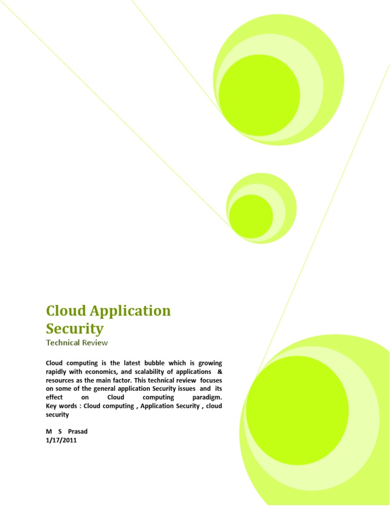 Application Security Cloud | Download Free PDF | Threat (Computer ...