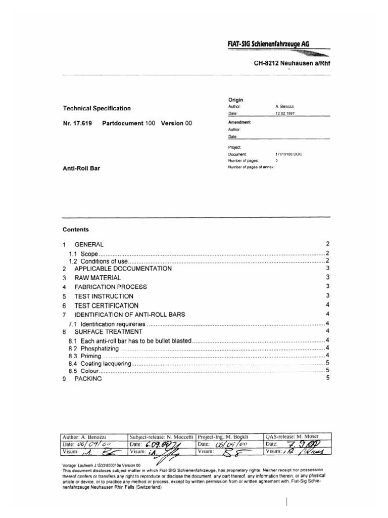 TS 17 - 619 - 100 - 00 | PDF