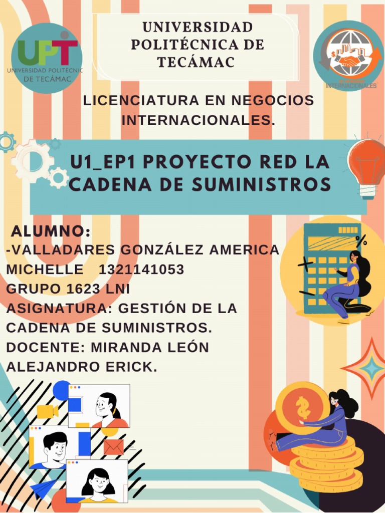 U1ep1 Proyecto Red La Cadena de Suministros | PDF | Lana | Logística