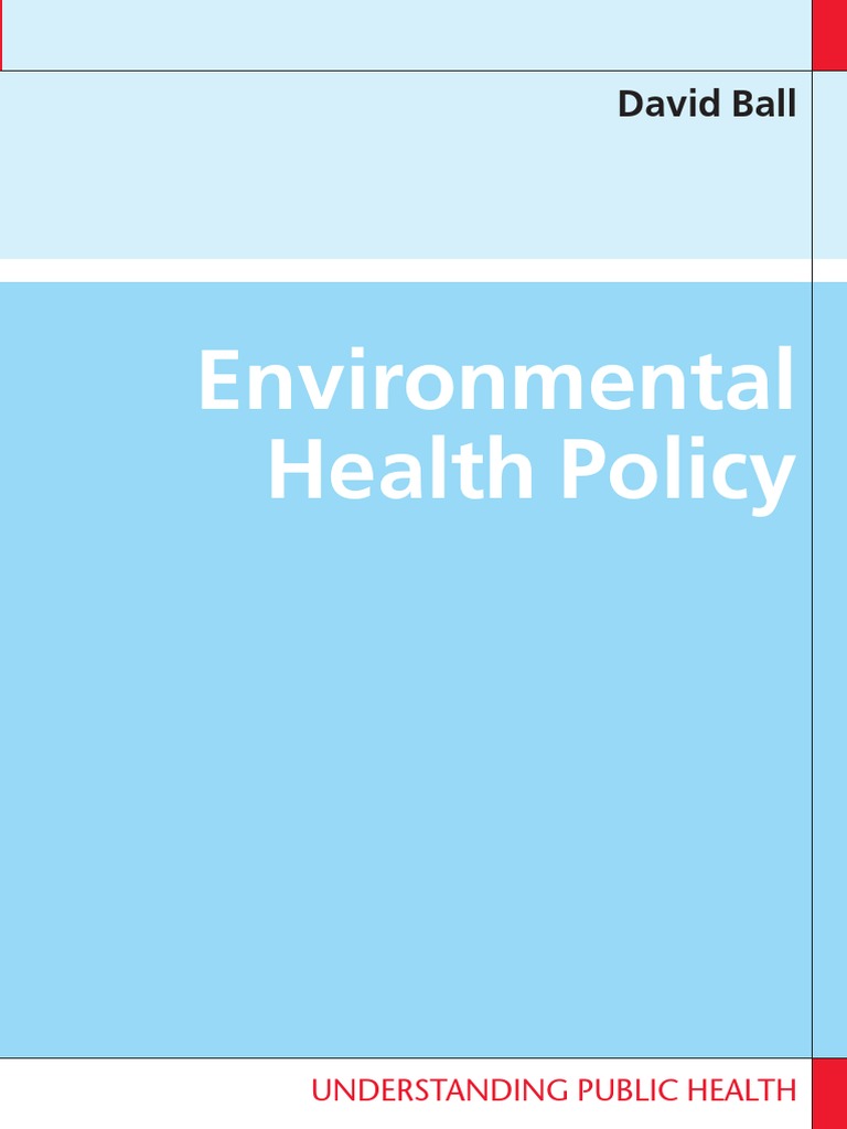Environmental Health | PDF | Risk | Public Health