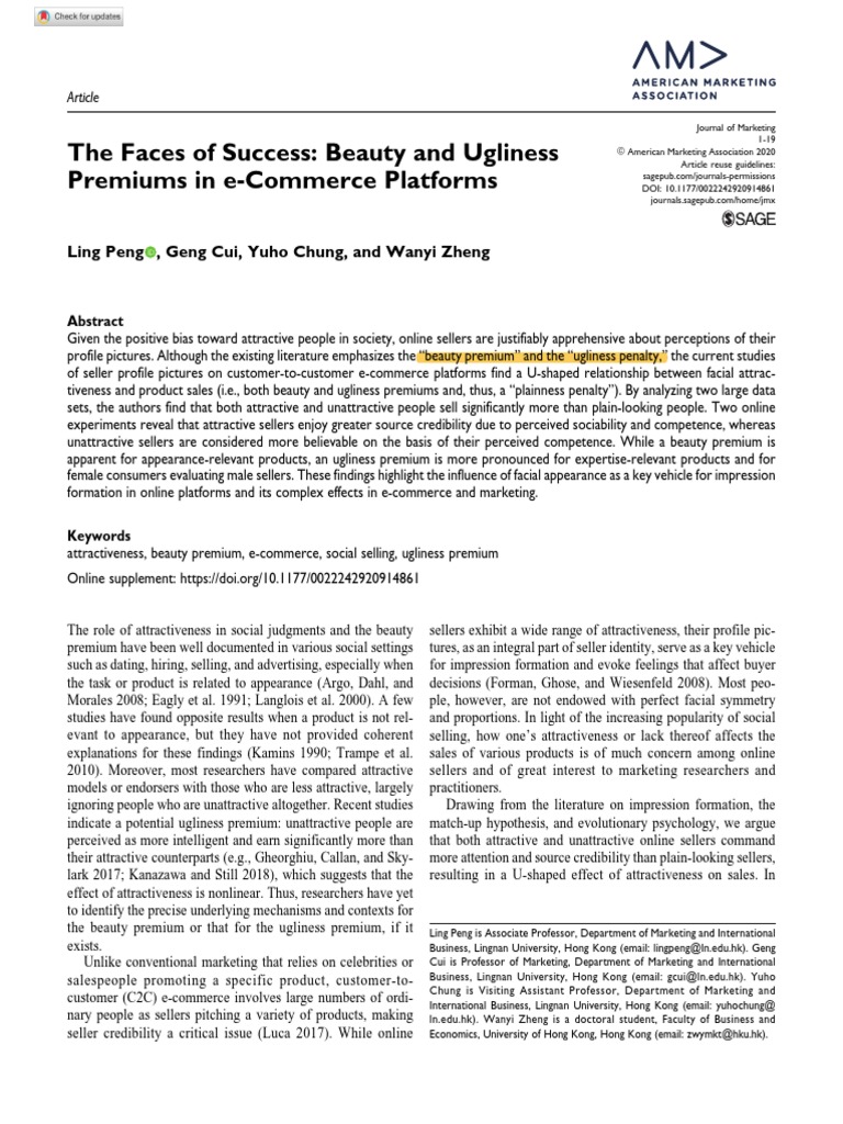 The Faces of Success | Download Free PDF | Regression Analysis ...