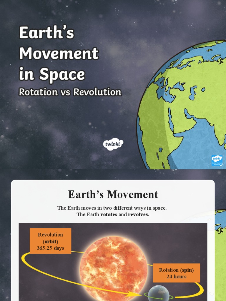 US T2 S 1026 Earths Movement Rotation Vs Revolution PowerPoint Ver 4 ...