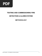 Testing and Commissioning of Fire Alarm System | PDF | Safety ...