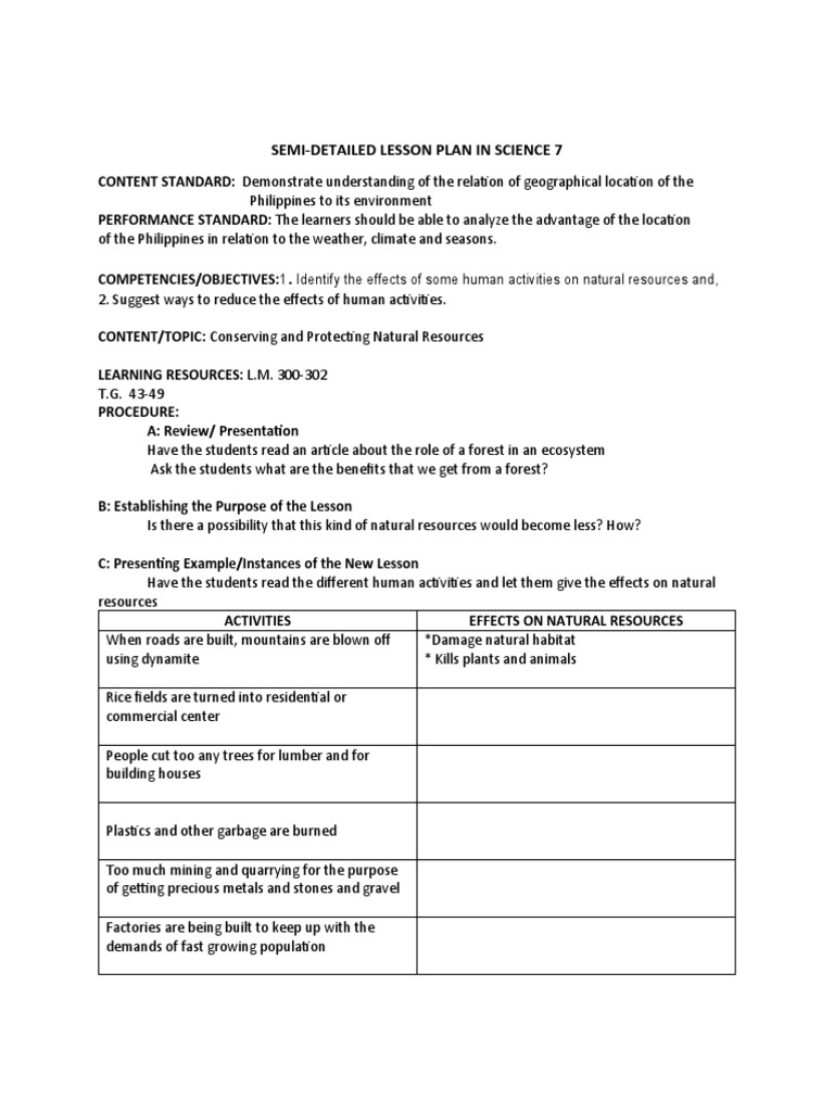 SEMI | PDF | Learning | Lesson Plan