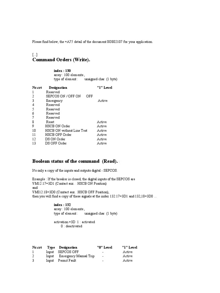 Comenzi 825V | PDF | Input/Output | Electrical Engineering
