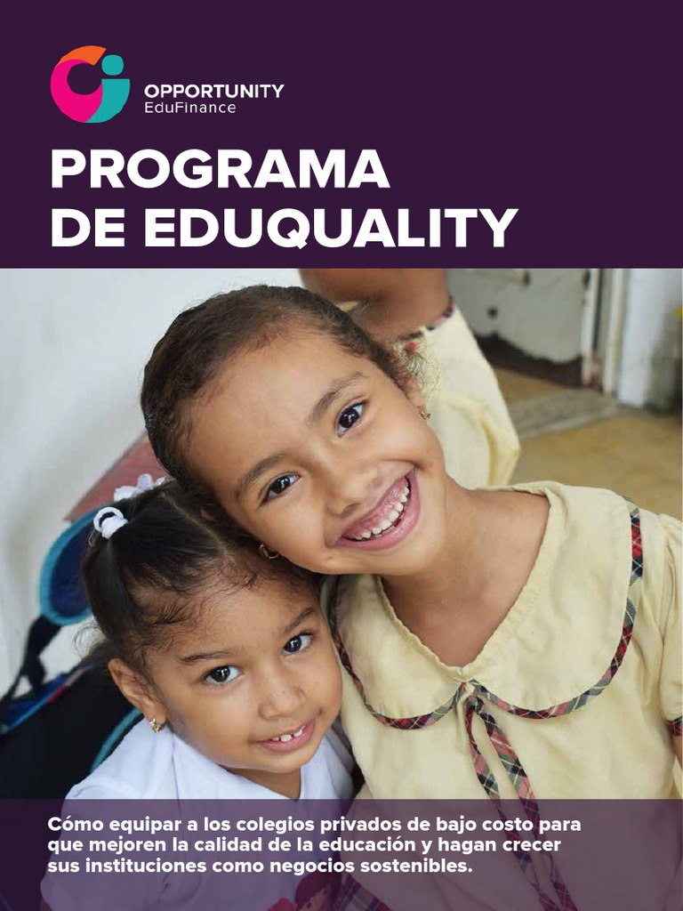 Programa EduQuality GT | PDF | Planificación | Maestros