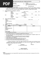 F-2.01 Formulir Permohonan Akte Kelahiran | PDF