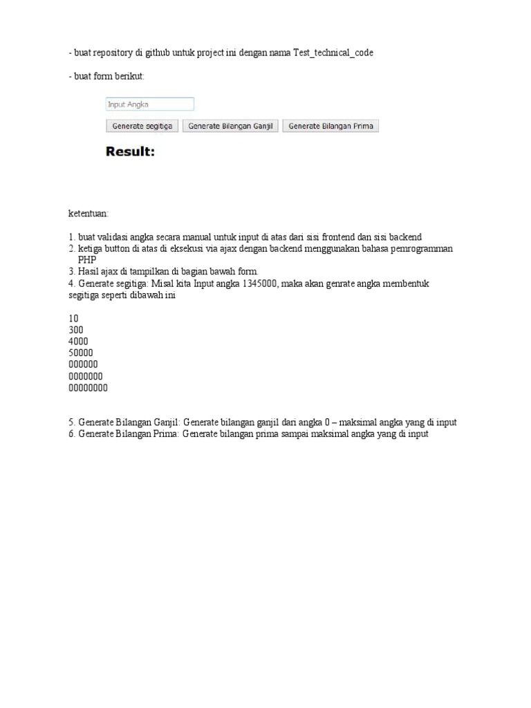 Soal Test Junior PHP Programmer | PDF
