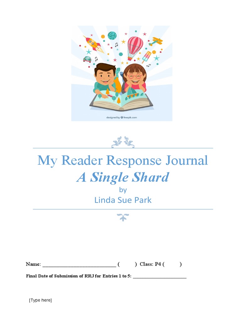 2022 Reader Response Journal TEMPLATE - NEW | PDF