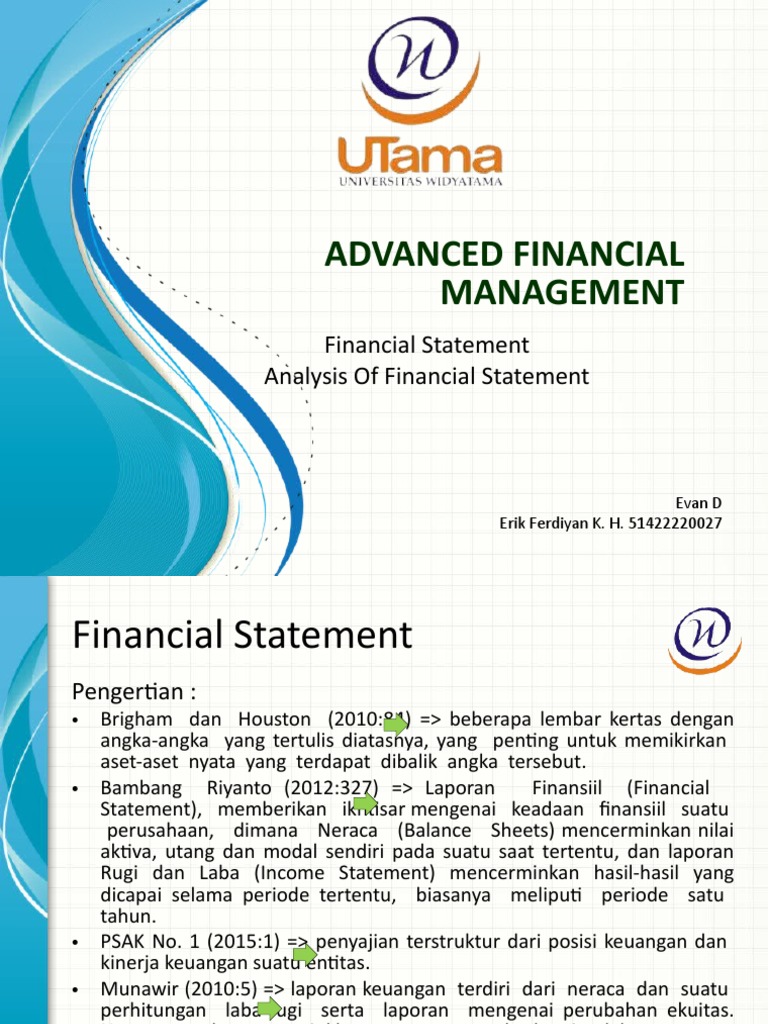 Financial Statement | PDF