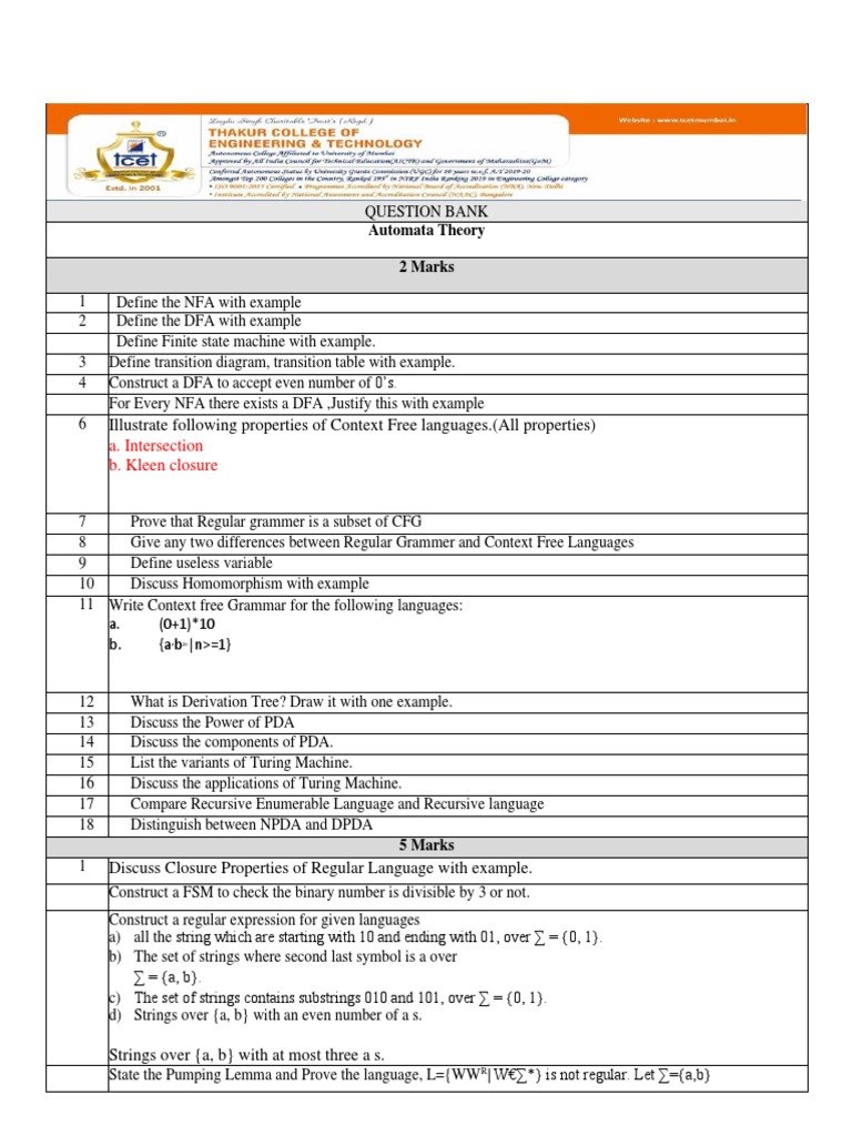 QB of AT ESE Even 22-23 | PDF | Syntax | Linguistics