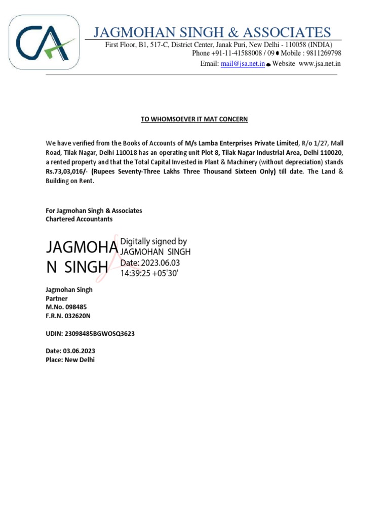 DPCC Certificate Verification Report | PDF | Business