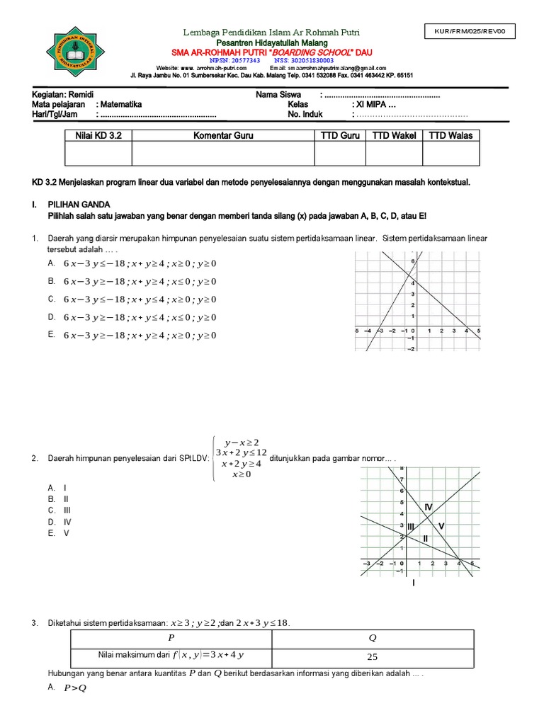 Remidi KD 3.2 Xi Mipa | PDF