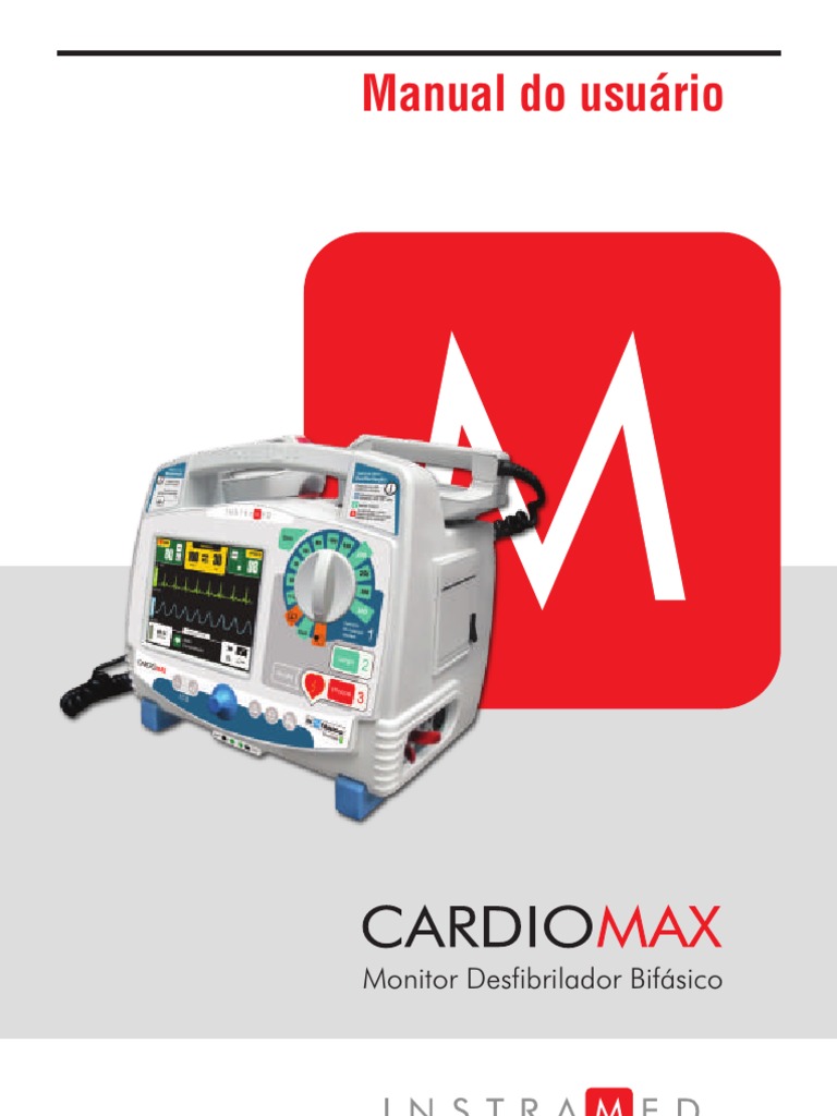 Cardioversor Instramed Cardiomax Manual | Eletrocardiografia ...