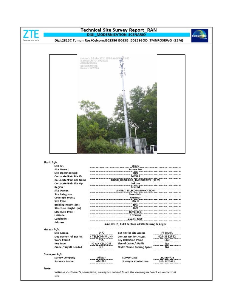 TSSR - 2813C Taman Ros - RAN - MOD - MergeCo - V2 | Download Free PDF ...