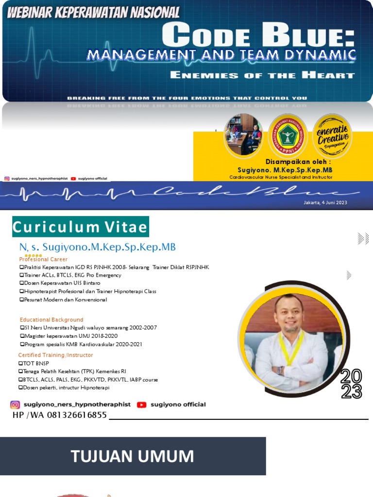 Code Blue and Tim Dynamic Sugiyono 2023 | PDF