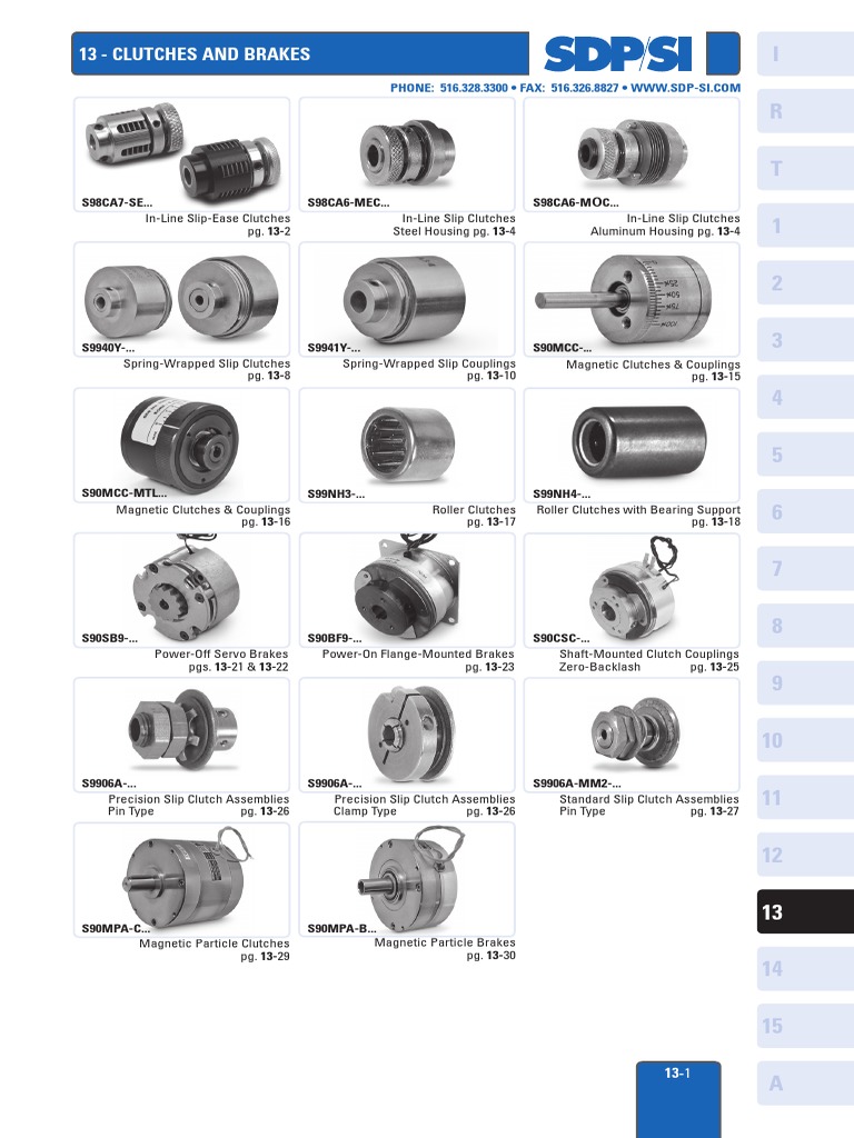 Clutches and Brakes | PDF | Clutch | Belt (Mechanical)