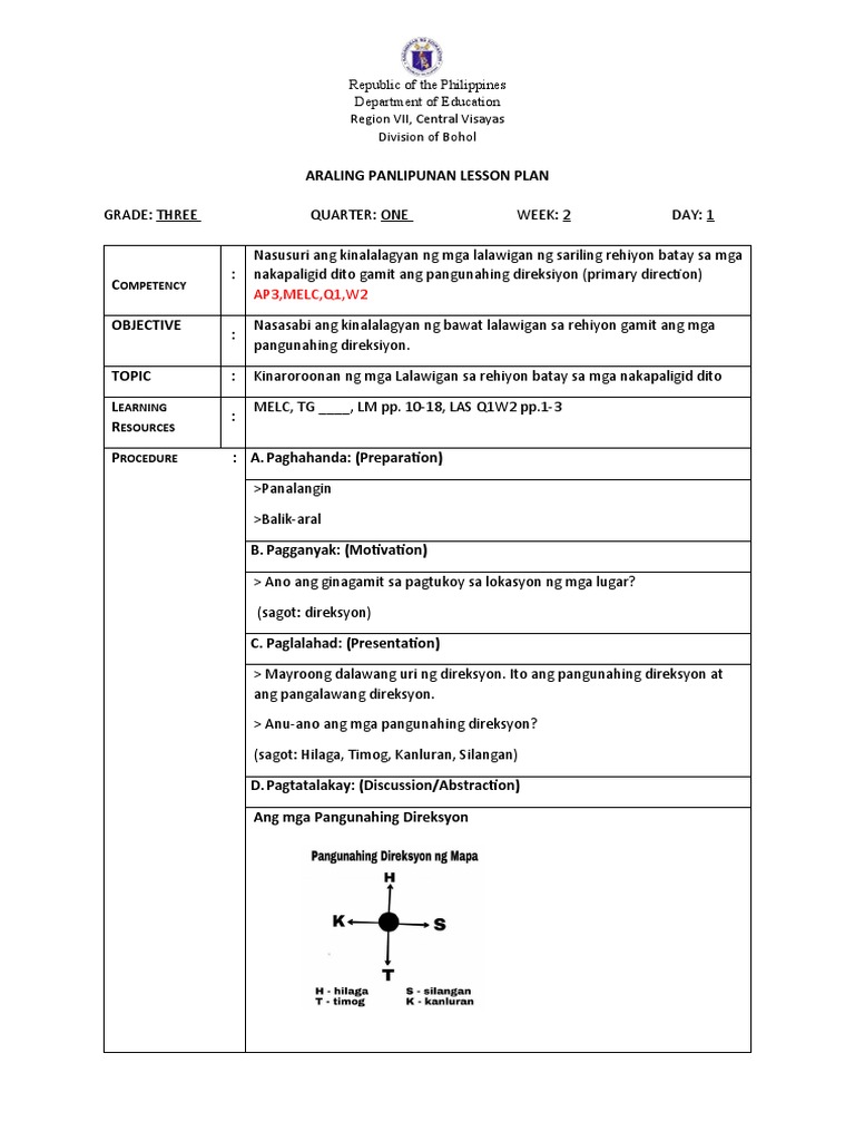 AP 3 PLP q1 Wk2 Day 1-5 | PDF