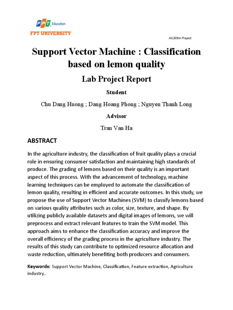 Support Vector Machine | PDF | Support Vector Machine | Statistical Classification