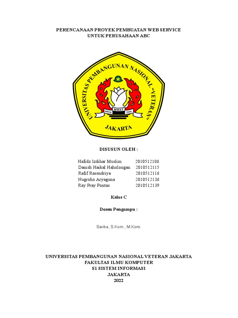 Laporan UAS Kelompok Mata Kuliah MPSI | PDF | Seni | Komputer