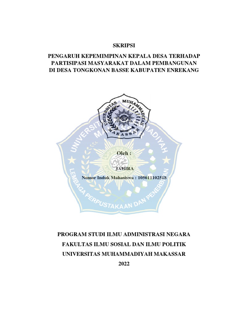 Pengaruh Kepala Desa | PDF