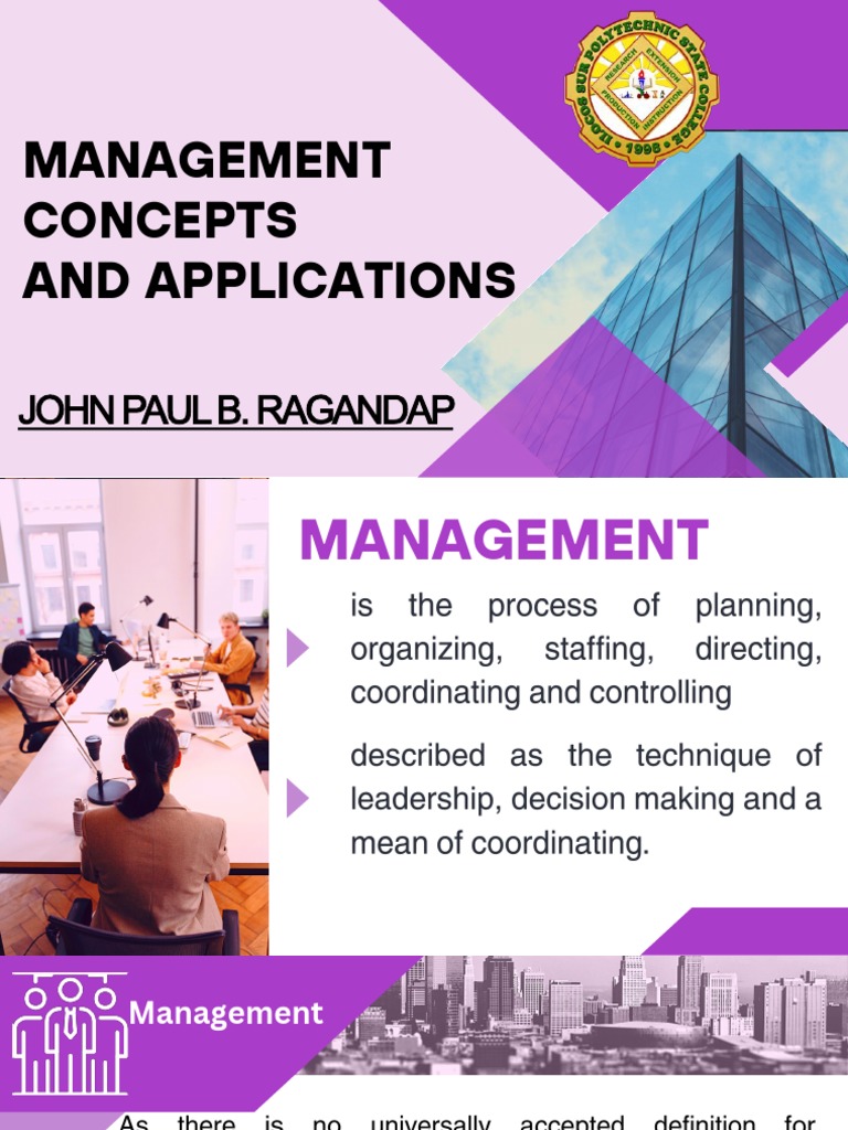 Management Concept | PDF