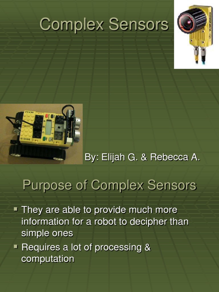 Complex Sensors | PDF