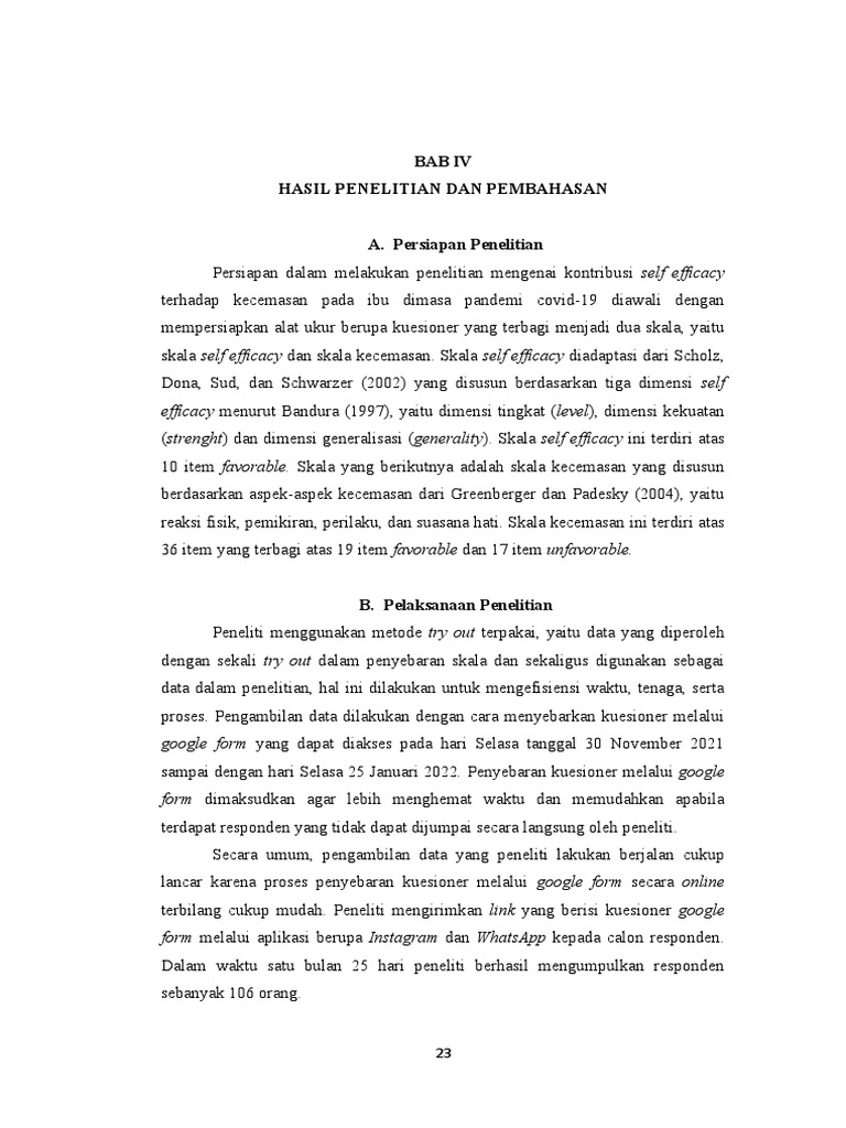 Bab 4 Pembahasan | PDF