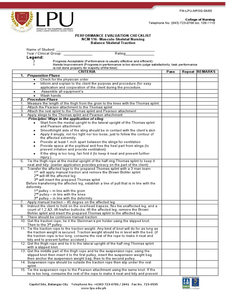 NCM Checklist BST | PDF | Clinical Medicine | Medical Specialties
