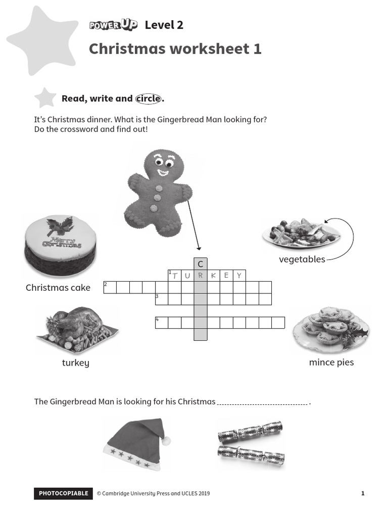 Christmas Dinner Worksheet Guide | PDF | Rudolph The Red Nosed Reindeer ...