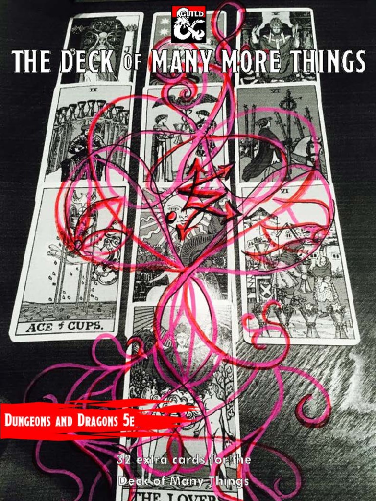 Kye You - The Deck of Many More Things | PDF