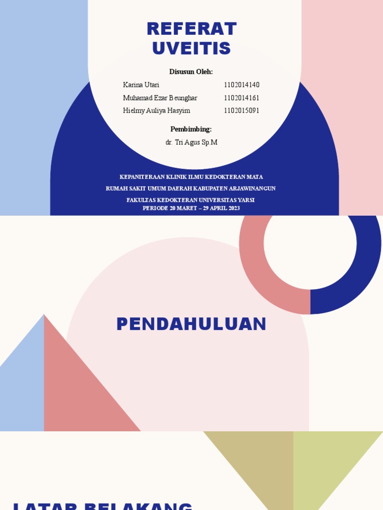 Referat PJJ - Uveitis | PDF