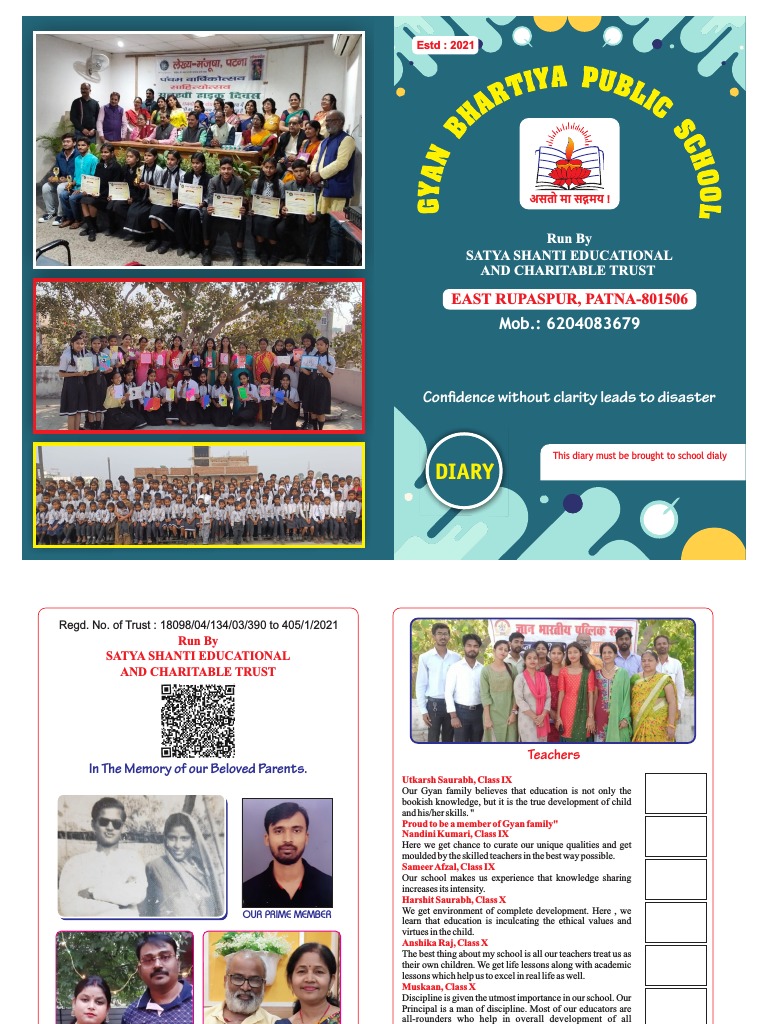 GYAN BHARTI PUBLIC SCHOOL DIary | PDF | Behavior Modification ... GYAN BHARTI PUBLIC SCHOOL DIary | PDF | Behavior Modification ...