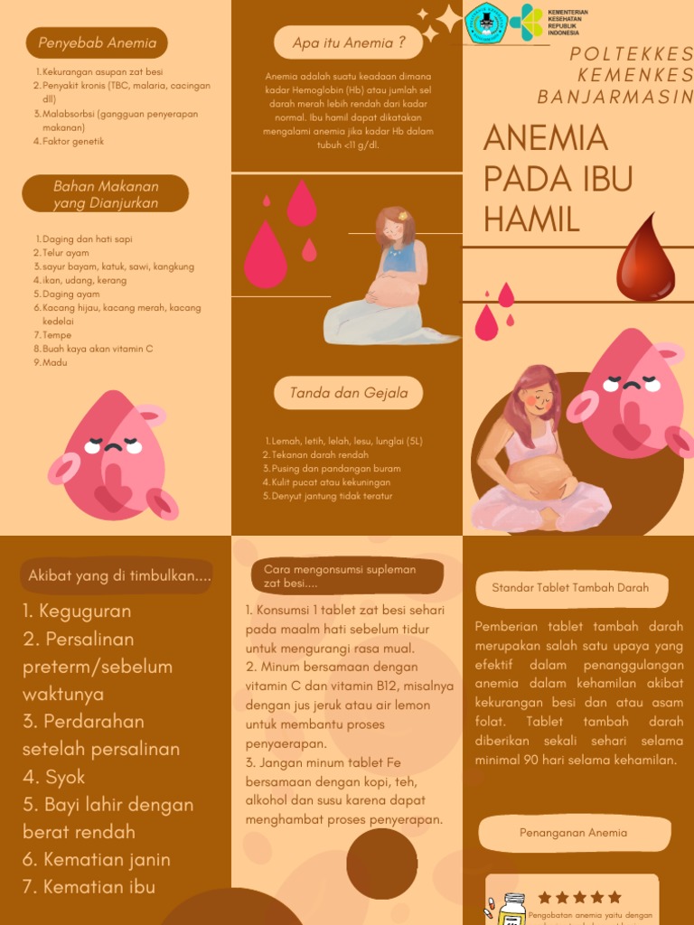 Leaflet Anemia | PDF