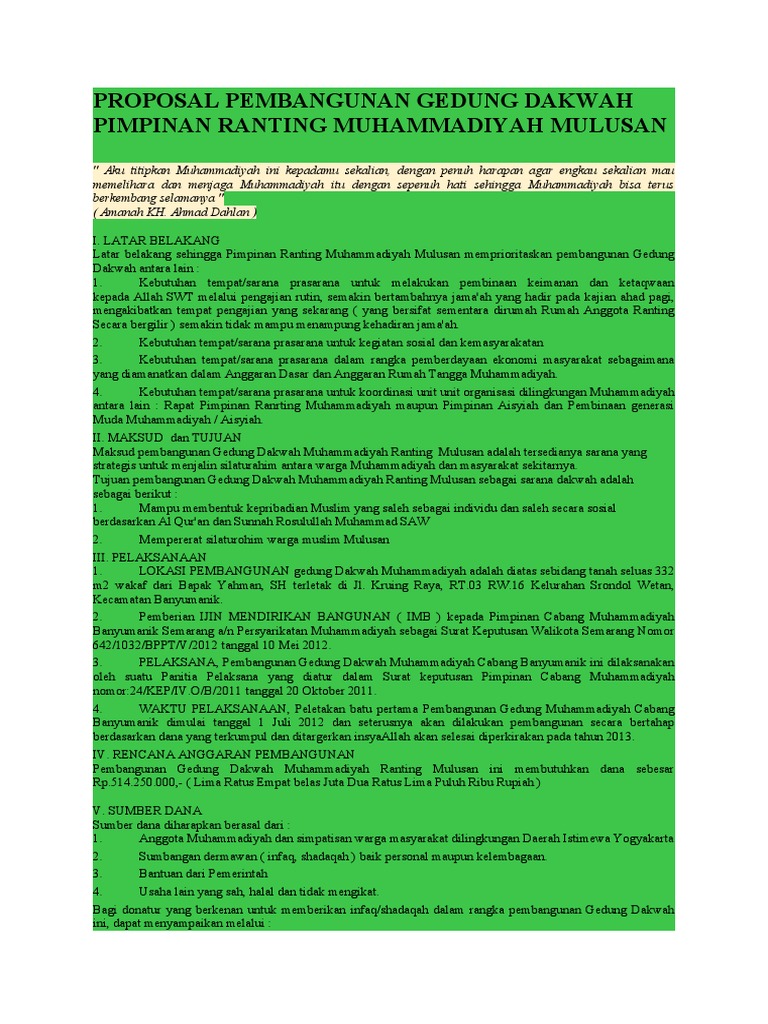 Proposal - PRM (1) Mulusan | PDF