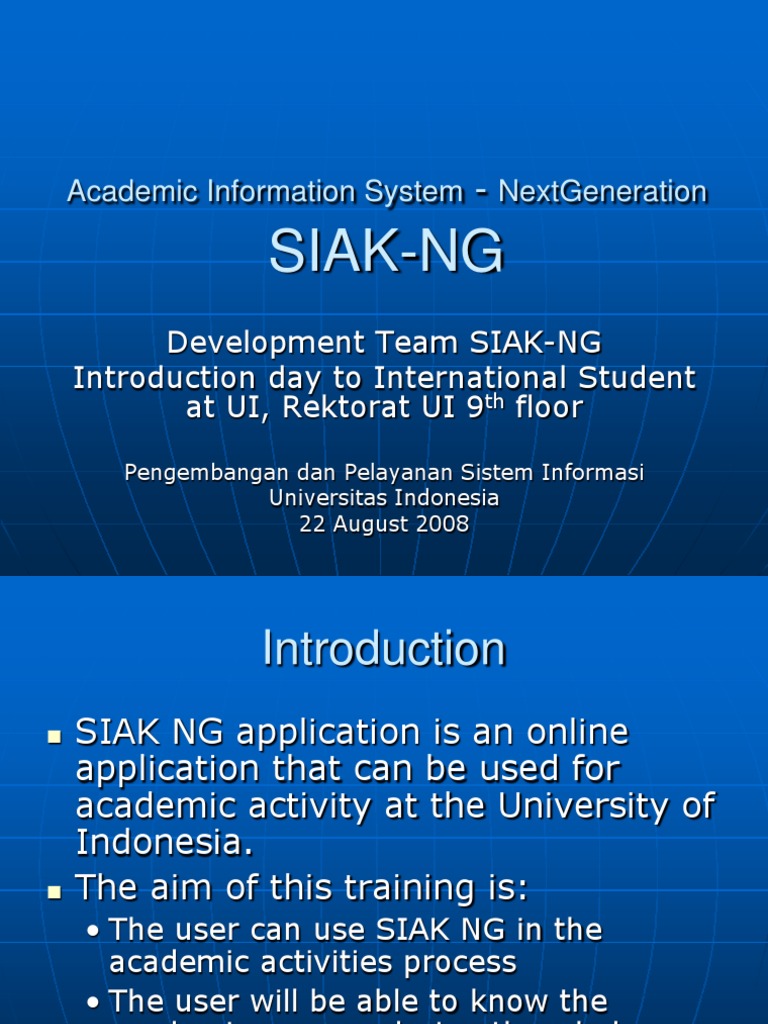Siak NG | PDF