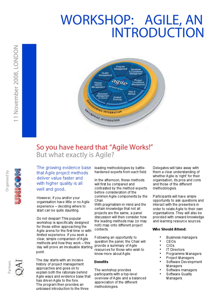 Intro To Agile | Download Free PDF | Agile Software Development | Cognition
