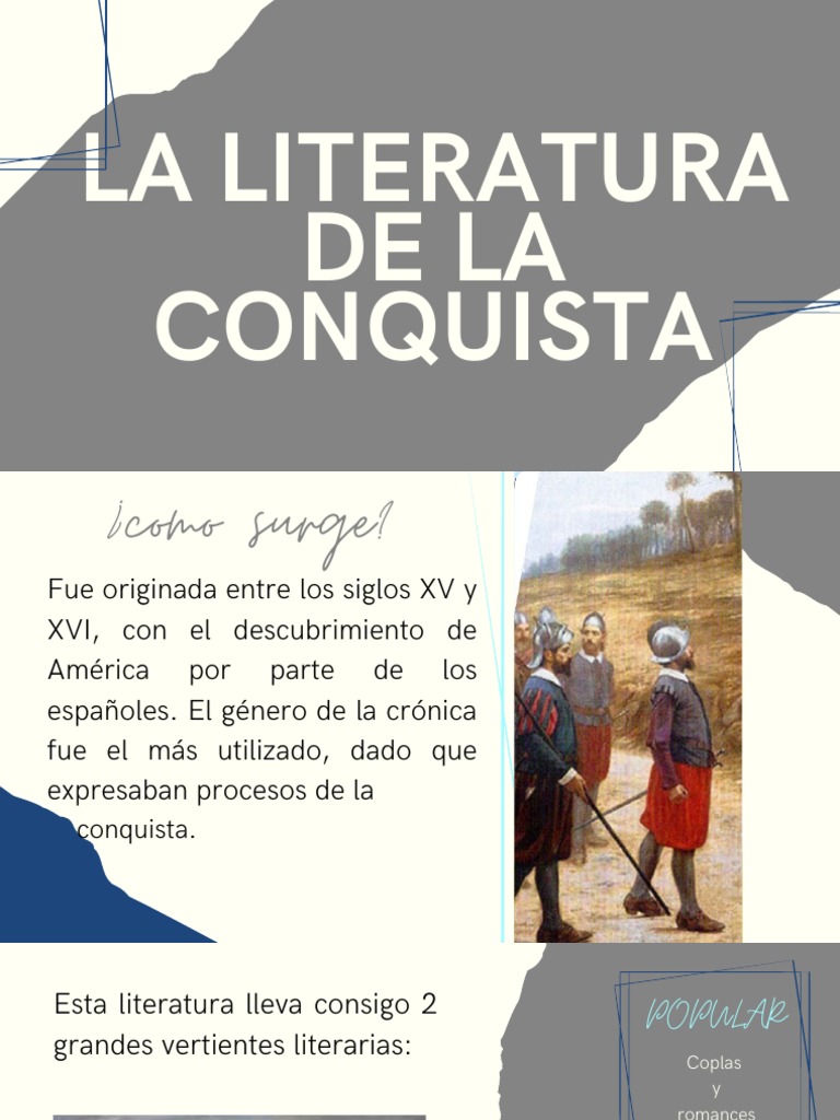 La Literatura de La Conquista | PDF | España